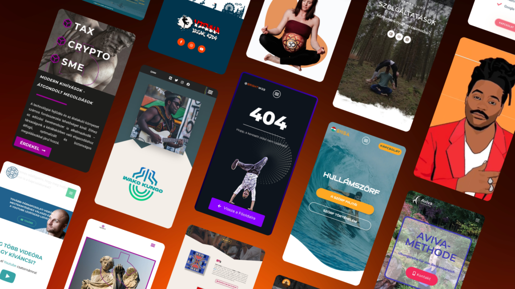 Weboldal Készítés - BrightWeb