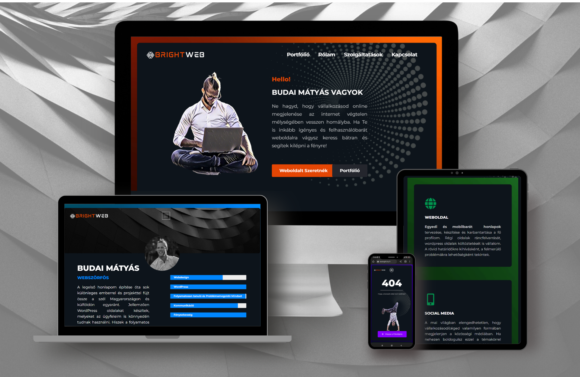 Szolgáltatások - BrightWeb